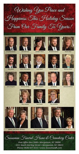 Sossoman Funeral Home Advertising - VanNoppen Marketing