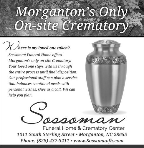 Sossoman Funeral Home Advertising - VanNoppen Marketing